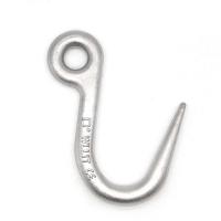 China Round Stainless Steel Hook Eye Cast Hook - High-Strength Alloy Steel Construction with Superior Load Capacity for Industrial Lifting for sale