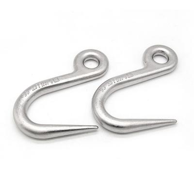 China Industrial Eye Hoist Hook with 15% Safety Margin - Durable Lifting Hook for Heavy-Duty Operations for sale