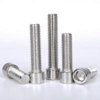 China Stainless Steel Hex Socket Cap Screw M4-M10 Sizes 10-100mm Length Forged Durability for sale