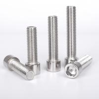 China Stainless Steel Hex Socket Cap Screw M4-M10 Sizes 10-100mm Length Forged Durability for sale