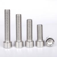 China Stainless Steel Hex Socket Cap Screw M4-M10 Sizes 10-100mm Length Forged Durability for sale
