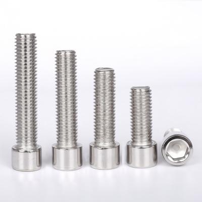 China Stainless Steel Hex Socket Cap Screw M4-M10 Sizes 10-100mm Length Forged Durability for sale