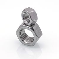 China Grade 304 Stainless Steel Hexagon Flange Nut DIN934 ISO4032 Coarse Thread 8mm-20mm Sizes for sale