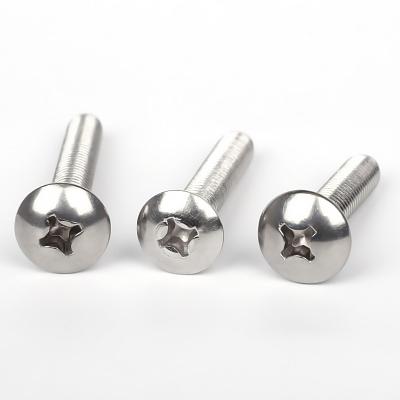 China Corrosion Resistant Stainless Steel Machine Screw with Hexagon Head and Thread Size M2 to M12 for sale