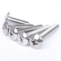 China 304 Stainless Steel Flat Head Machine Screws - Grade 304 Corrosion Resistant Fasteners with Flush Mount Design for sale