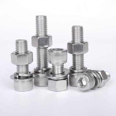China 316 Stainless Steel Hex Head Screws with Black Oxide Zinc Plating - Corrosion Resistant Fasteners for Industrial Applications for sale