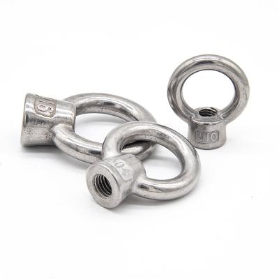 China Custom Stainless Steel Eyebolt Nuts & D-Rings - High Strength Lifting Rings for Industrial Applications for sale