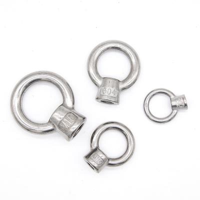 China Custom Stainless Steel Eye Nut 304 316 Grade - High Temperature 800°C & Corrosion Resistant Lifting Hardware for sale