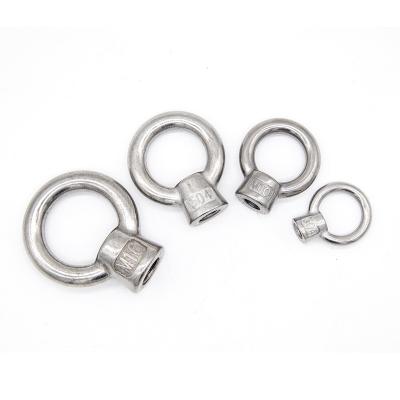 China 304/316 Stainless Steel Lifting Ring Nut - Japan Style Industrial Grade with -200°C to 800°C Temperature Range for sale
