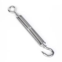 China Galvanized Open Body Turnbuckle with Metric Thread Type for Adjustable Cable and Wire Rope Tensioning for sale