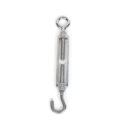 China Polished Stainless Steel Turnbuckle Corrosion Resistant Easy To Install And Adjust Rigging Screw for sale