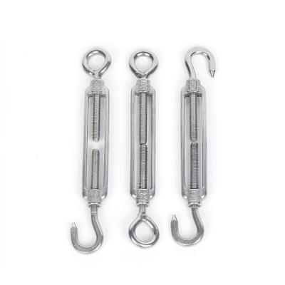 China Stainless Steel Turnbuckle Rigging Screw with High Temperature Resistance and ISO 9001 ASTM A276 Compliance for Adjustable M6 to M12 Thread Sizes for sale