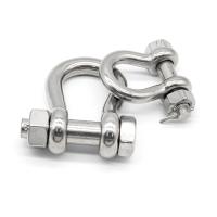 China Durable Insurance Release 316 Stainless Steel Shackles - Marine Grade Corrosion Resistance for Lifting & Rigging for sale