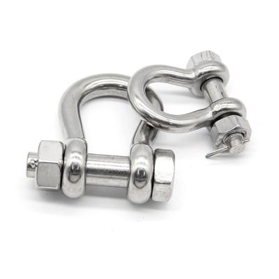 China Durable Insurance Release 316 Stainless Steel Shackles - Marine Grade Corrosion Resistance for Lifting & Rigging for sale