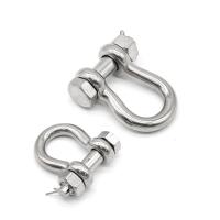 China Grade 304/316 Stainless Steel Safety Release Buckle with Quick-Release Mechanism for Industrial Lifting Applications for sale