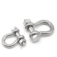 China Grade 304/316 Stainless Steel Safety Release Buckle with Quick-Release Mechanism for Industrial Lifting Applications for sale