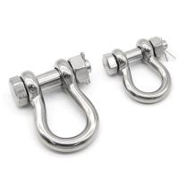 China 304 316 Stainless Steel Bow Shackle Anchor Connector 1/2