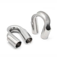 China Stainless Steel 316 304 Wire Rope Thimbles - Industrial Grade Corrosion Resistant Tube Thimbles for Rigging Systems for sale