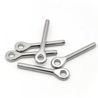 China High Polished SUS304 316 Stainless Steel Wire Rope Eye Terminal 6mm 8mm for sale