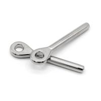 China 316 Stainless Steel Marine Forged Eye Terminal Wire Rope Accessories 10mm for sale