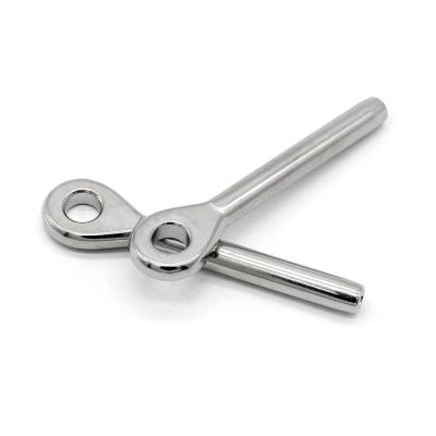 China 316 Stainless Steel Marine Forged Eye Terminal Wire Rope Accessories 10mm for sale