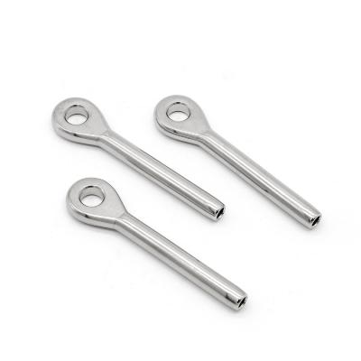 China Stainless Steel Eye Plate With Ring - High Corrosion Resistance, Polished Finish, Heavy Duty Construction for sale