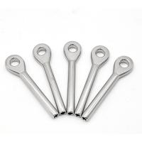 China Stainless Steel Swage Eye Terminal for 6mm Wire Rope Lifting 304 Grade for sale