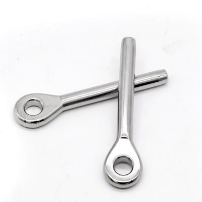 China Easy Installation Stainless Steel Eye Plate With Ring Featuring High Corrosion Resistance and Polished Finish for sale