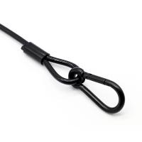 China Galvanized Steel Wire Rope Safety Lanyard Cable 6mm 10mm for Industrial Fall Protection for sale