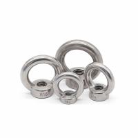 China DIN582 Stainless Steel Eye Nuts - Custom Sizes, 304 Grade, High Load Capacity for Industrial Lifting for sale