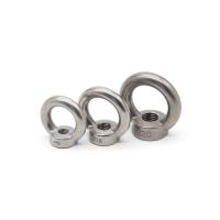 China DIN582 Stainless Steel Eye Nuts - Custom Sizes, 304 Grade, High Load Capacity for Industrial Lifting for sale