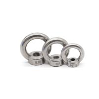 China DIN582 Stainless Steel Eye Nuts - Custom Sizes, 304 Grade, High Load Capacity for Industrial Lifting for sale