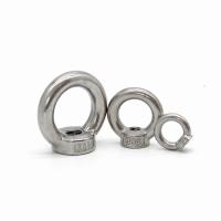 China DIN582 Stainless Steel Eye Nuts - Custom Sizes, 304 Grade, High Load Capacity for Industrial Lifting for sale