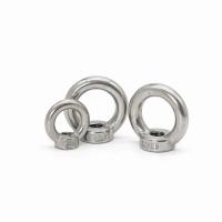 China DIN582 Stainless Steel Eye Nuts - Custom Sizes, 304 Grade, High Load Capacity for Industrial Lifting for sale