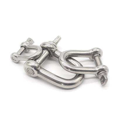 China Safetyfactor Typically 5 1 Or 6 1 Stainless Steel Shackle Welded Installation Method Corrosion Resistant Rigging Component for sale