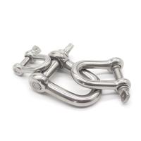 China Japanese Style Stainless Steel D Shackle - Marine Grade Corrosion Resistant Industrial Rigging Hardware in Multiple Sizes for sale