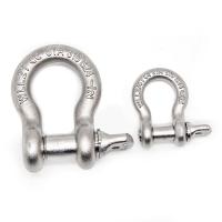 China D-Shaped Stainless Steel Shackle A2-70 A4-80 Rust Proof for sale