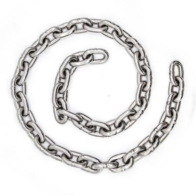 China Marine Grade 316 Stainless Steel Chain 5mm Corrosion Resistant Saltwater Proof for Anchoring for sale