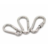 China Stainless Steel Screw Lock Carabiner for sale