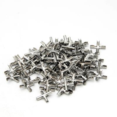 China High Corrosion Resistance Stainless Steel Wire Rope Cross Clip with High Load Capacity and Customizable Length for sale