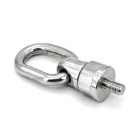 China 150 Grams Stainless Steel Lifting Ring with 60 Mm Base Diameter and 360-degree Rotation for Lifting and Rigging for sale