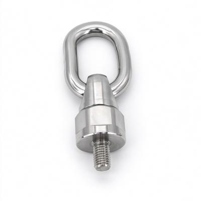 China Reusable Polished Finish Stainless Steel Lifting Ring with Bolt-on Installation for Stainless Steel Hoist Ring Applications for sale