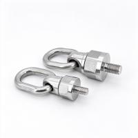 China Reusable Polished Finish Stainless Steel Lifting Ring with Bolt-on Installation for Stainless Steel Hoist Ring Applications for sale