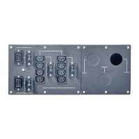 China APC SBP10KRMI4U Service Bypass Panel- 230V; 100A; MBB; Hardwire input; IEC-320 output- (8) C13 (2) C19 PDU Bypass kit for sale