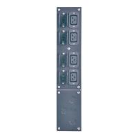 China APC SBP6KRMI2U Service Bypass Panel-230V 32A MBB Hardwire Input (4) IEC-320 C19 Output for sale