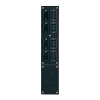 China APC SBP6KRMI2U Service Bypass Panel-230V 32A MBB Hardwire Input (4) IEC-320 C19 Output for sale
