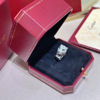 China 18K Gold Diamond Ring with 8-10g Carat Weight and Round-Cut Diamonds in White Gold Setting for sale