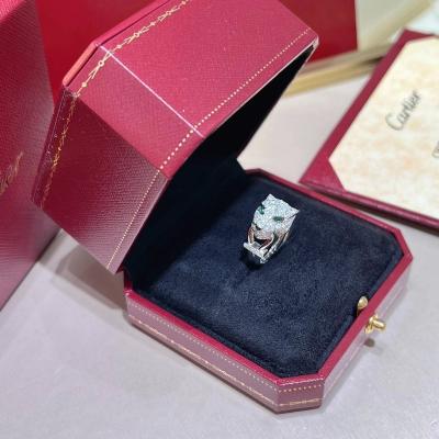 China 18K Gold Diamond Ring with 8-10g Carat Weight and Round-Cut Diamonds in White Gold Setting for sale
