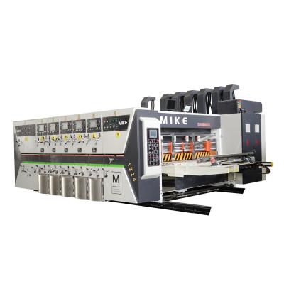China High-Speed Five-Color Printing, Die-Cutting, And Slotting Machine for sale