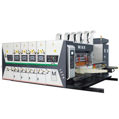 China B Series High-Speed Printing Slotting Die-Cutting Machine with 1700mm Stacking Height, Pneumatic Paper Lifting, and Automatic Tilt Adjustment Platform for sale